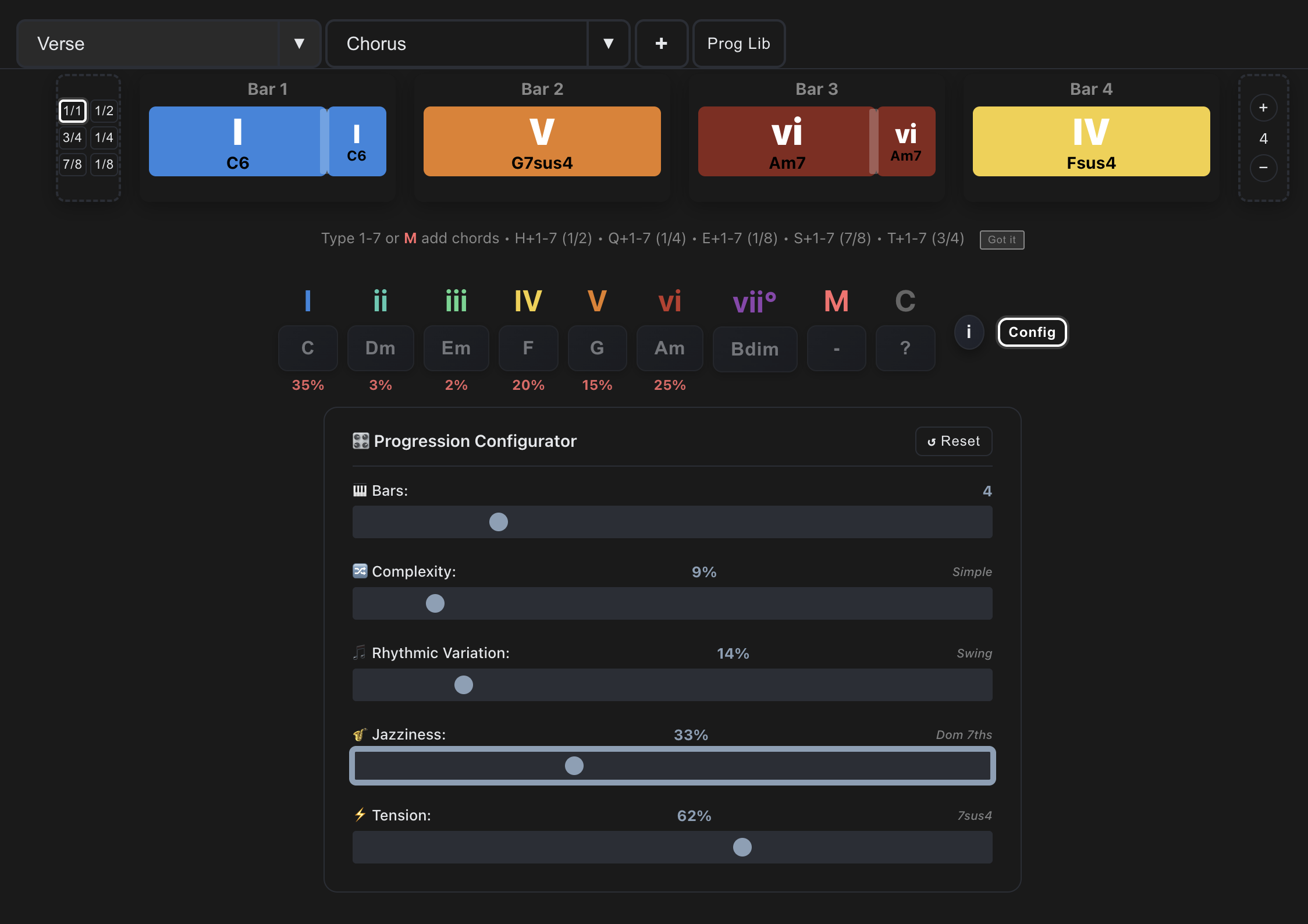 NOTES - Chord Progression Editor for Audiotool | Create Music Theory ...